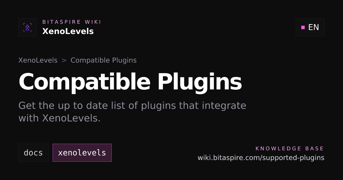Compatible Plugins